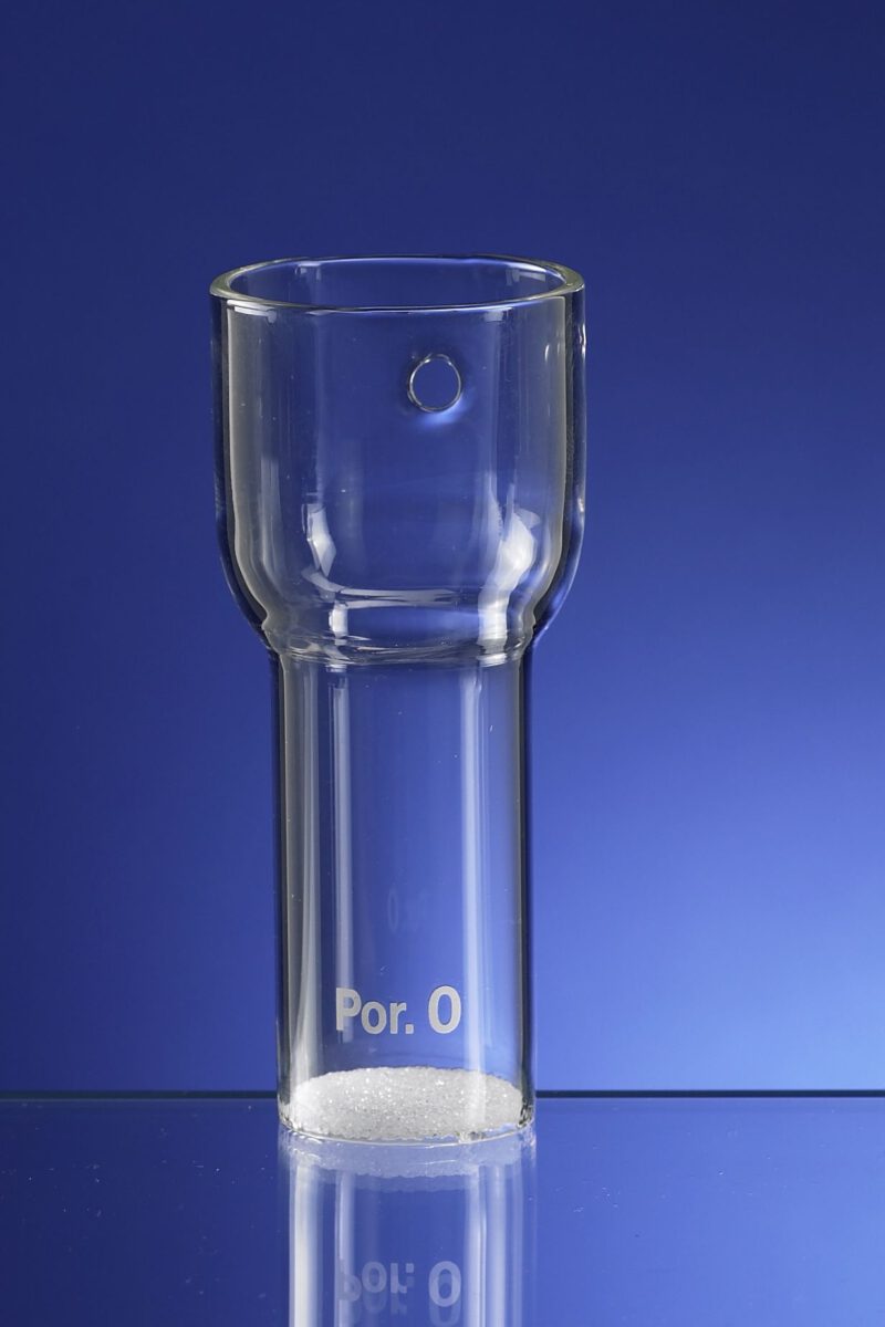 Extraction apparatus, liquids heavy solvents - Hofmann Glastechnik