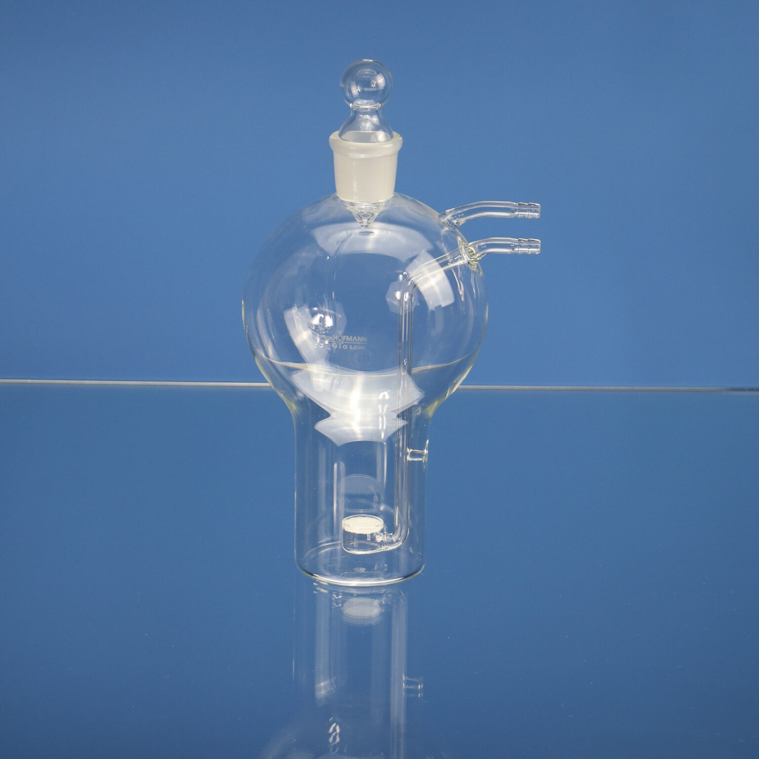 Bubble flask - Hofmann Glastechnik